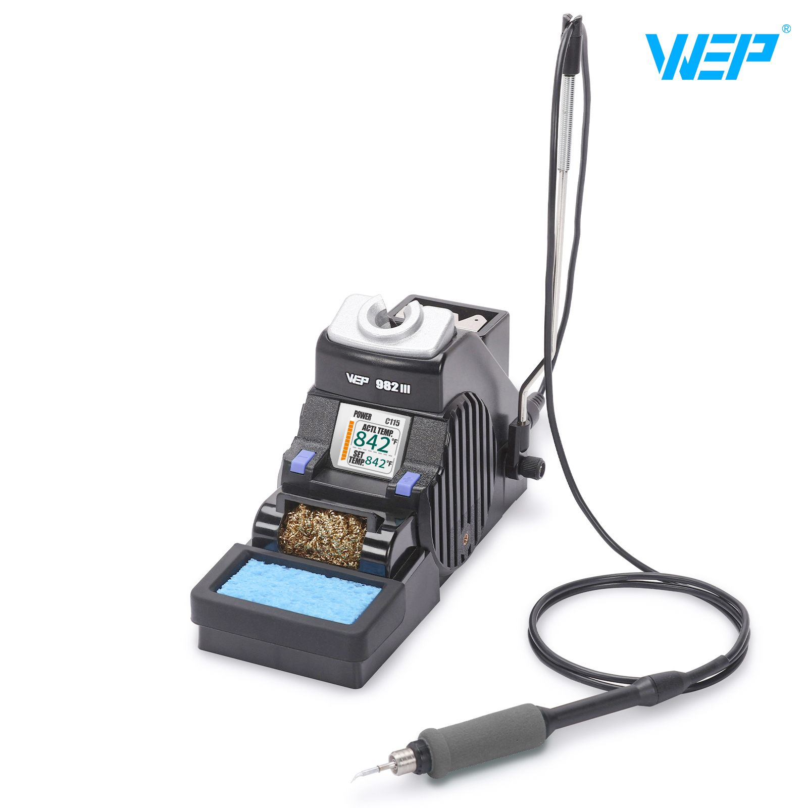 Micro Soldering Station Compact WEP 982 with Precision Soldering Iron