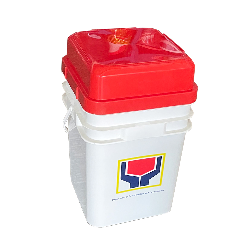 Square Bucket – CP plastic bucket