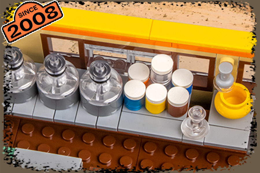 [986 Pcs] Breaking Bad Bus