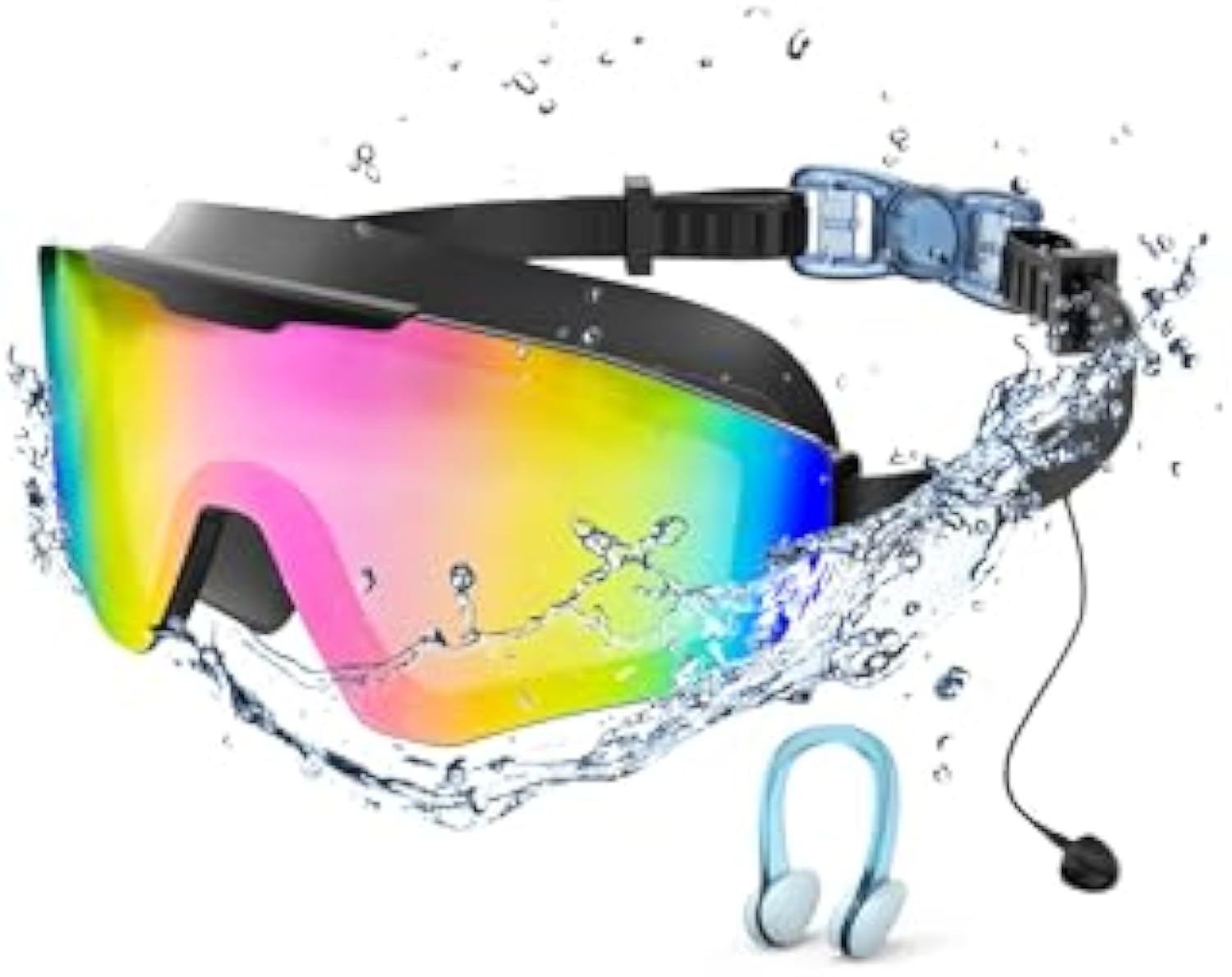 Wide View Anti Fog&UV Swimming Goggles，3 color UV lenses – visualfavor