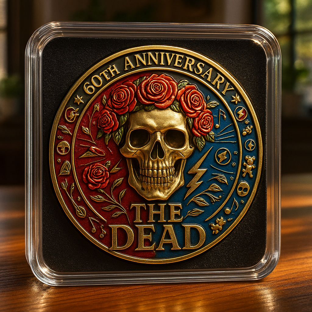 The Dead – 60th Anniversary Commemorative Coin – visualfavor