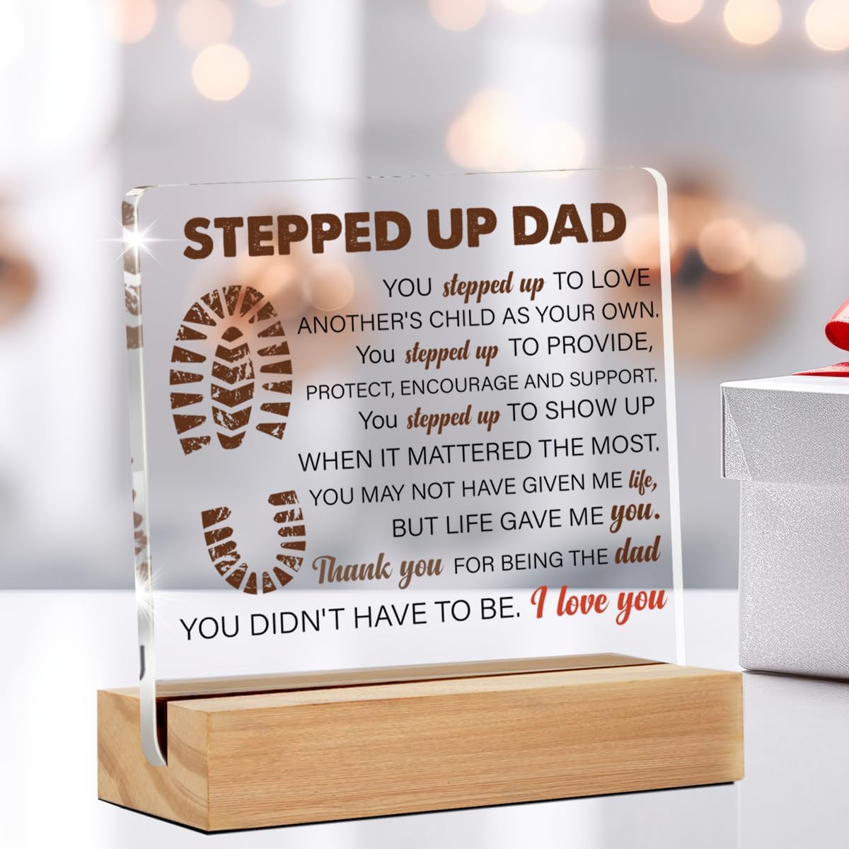 🎁Father's Day Gifts🎁Acrylic desktop decorative signs – visualfavor
