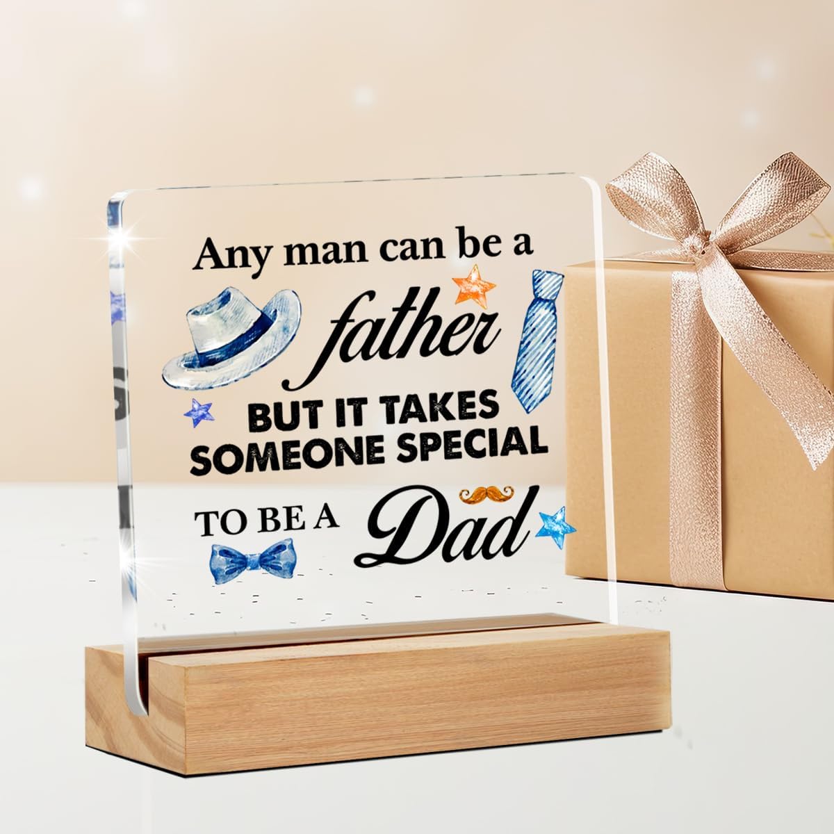 🎁Father's Day Gifts🎁Acrylic desktop decorative signs
