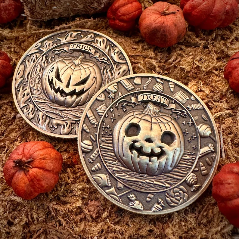 Trick or Treat Decision Coin – visualfavor