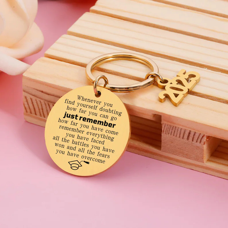Graduation Keychain, Class of 2025 Keychains – visualfavor