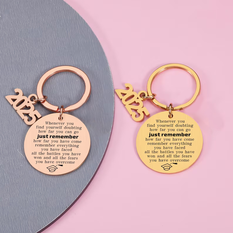 Graduation Keychain, Class of 2025 Keychains – visualfavor