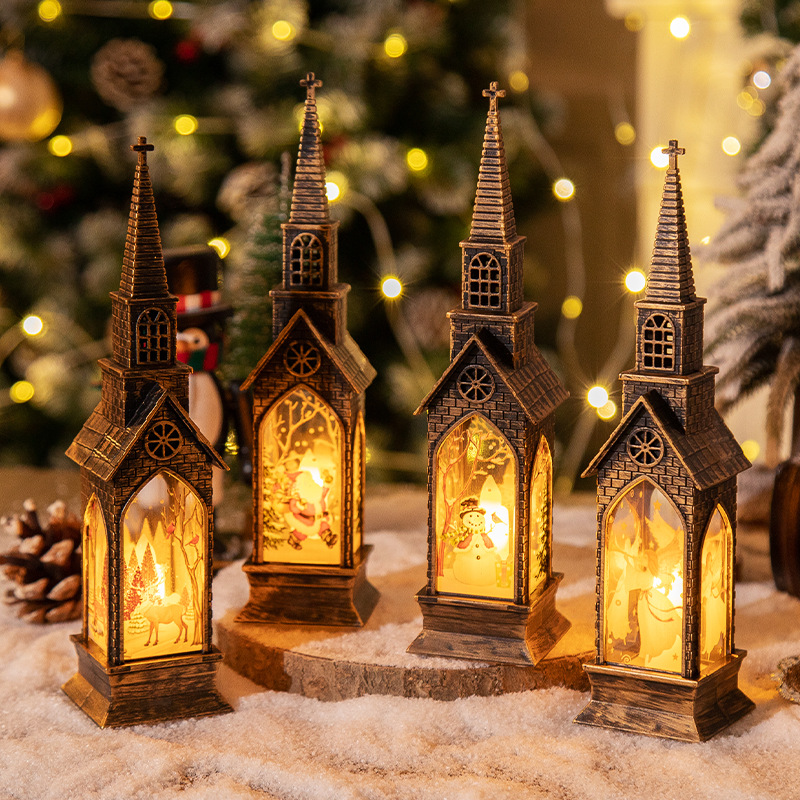 ⛪Luminous Church LED Night Light Decoration