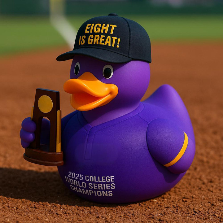 LSU’s 2025 Champion Duck – visualfavor