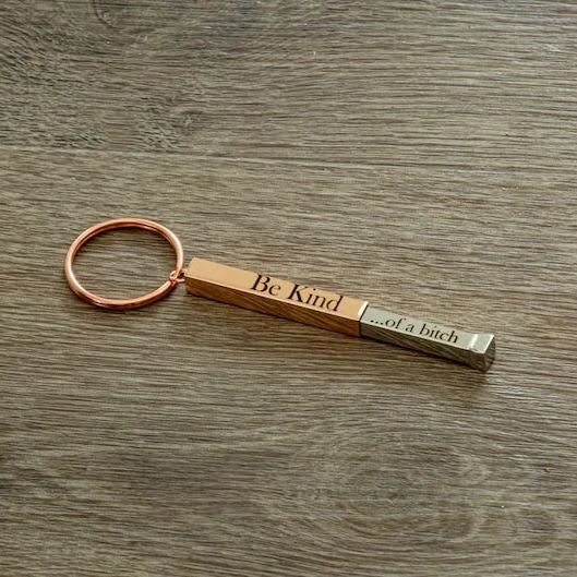 Be Kind Hidden Message Key Chain – visualfavor