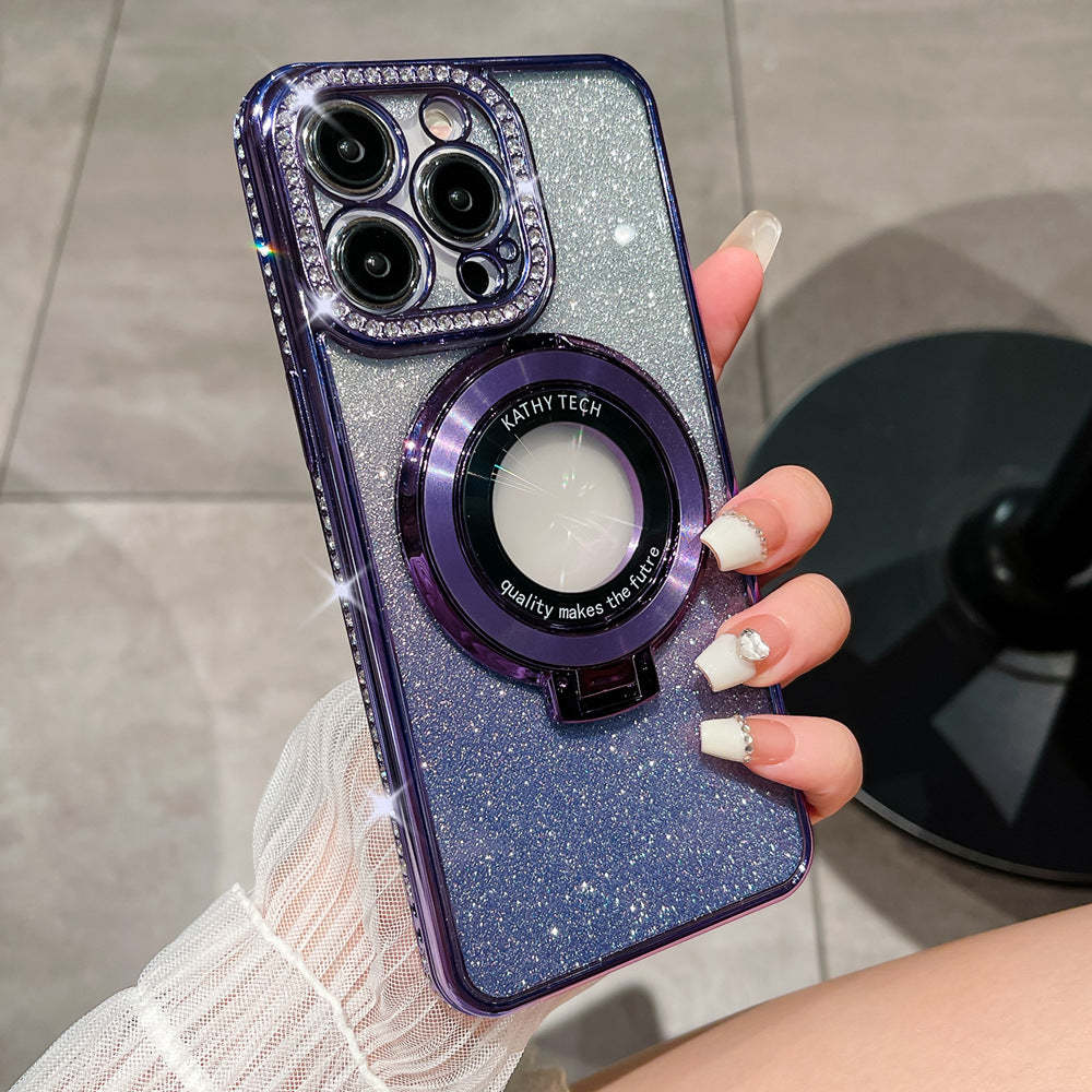 🔥Last Day Promotion 50% OFF🔥 - Glitter Diamond Magnetic Ring Holder