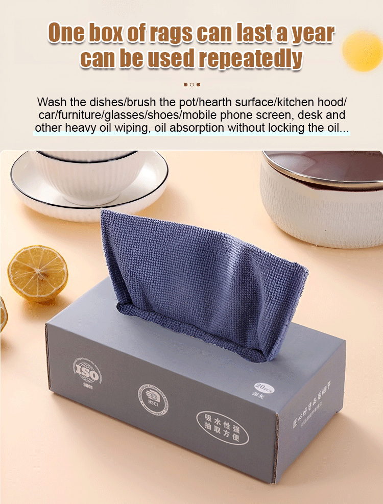 Kitchen Cleaning Disposable Rags Household Dishcloths-Grand Kitchen