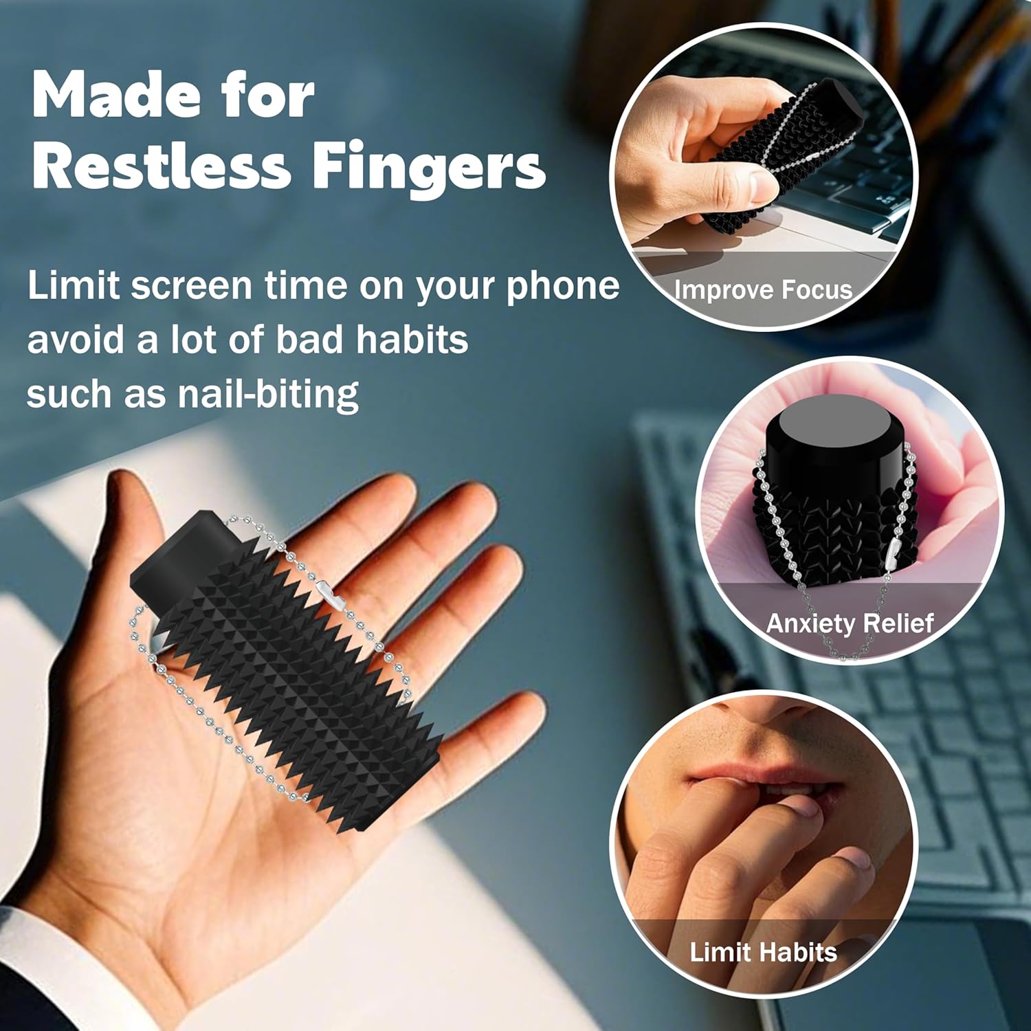 Portable Vibrant Colors Stim Tool