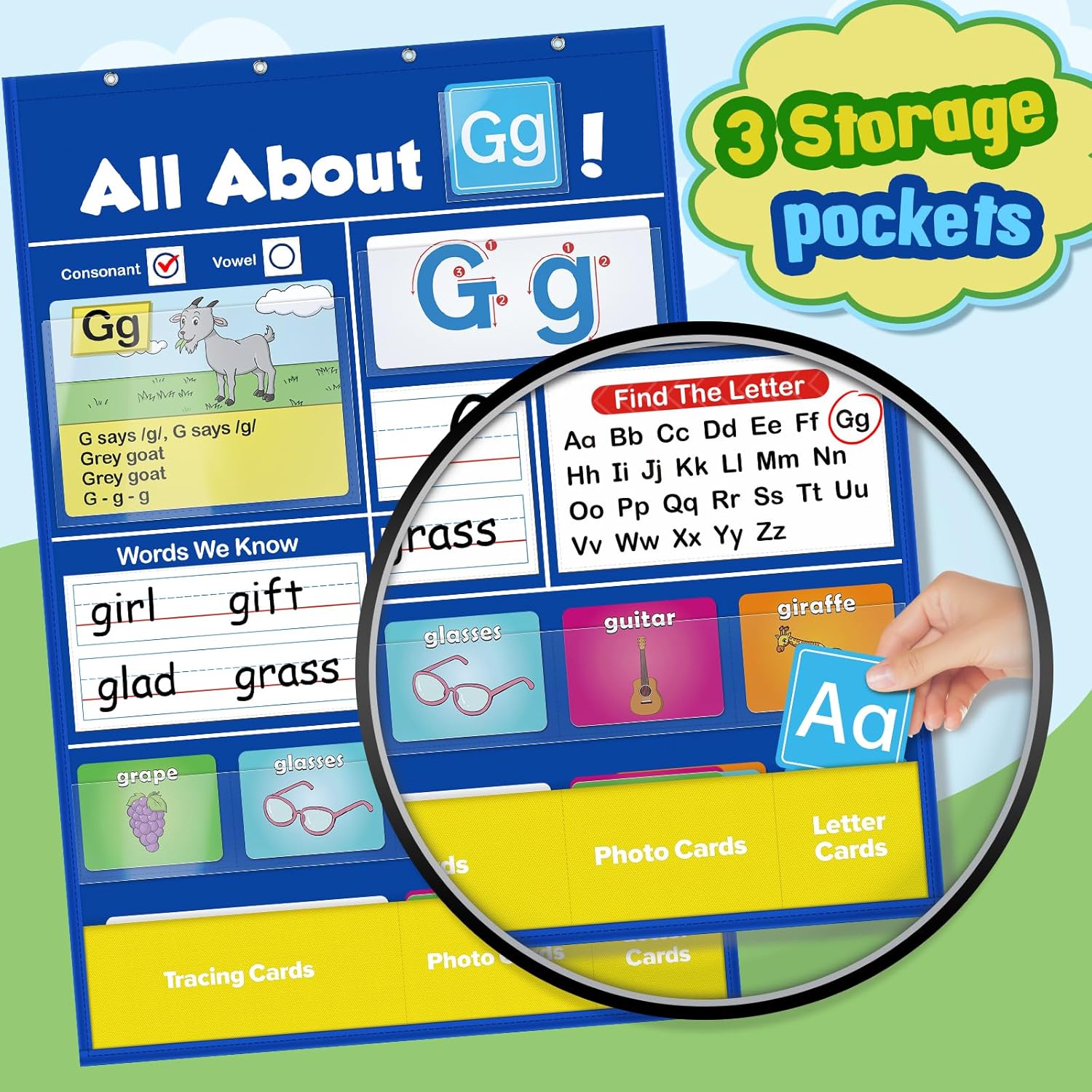 Alphabet Learning Pocket Chart