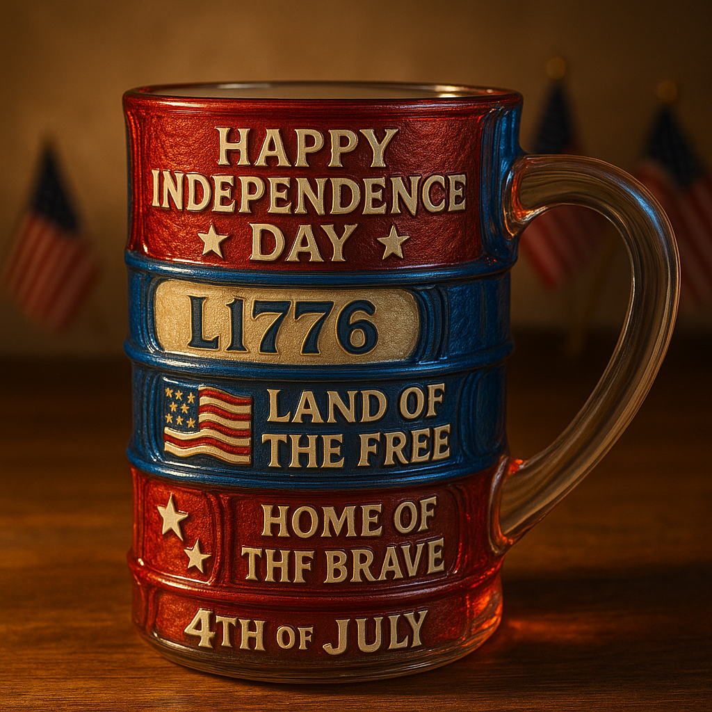 🍻Raise a Glass to Freedom: Independence Day Mug