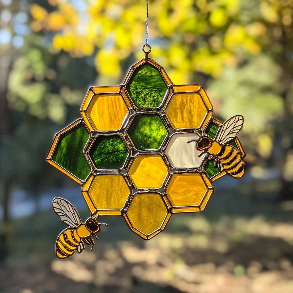 🐝Honey Bee Window Hangings