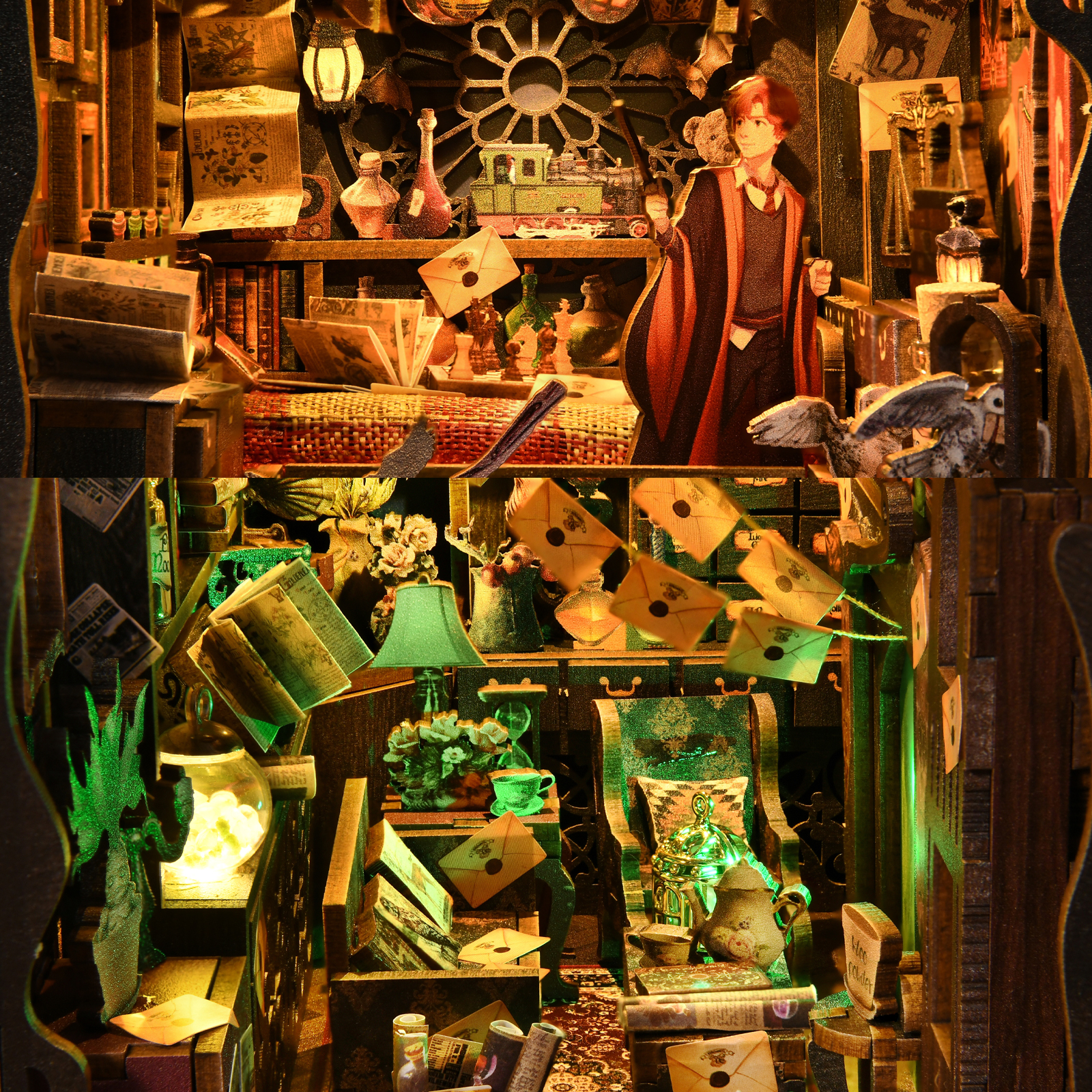 The House of Magic DIY Book Nook Kit-Fairy Tale Miniature Kit – Book ...