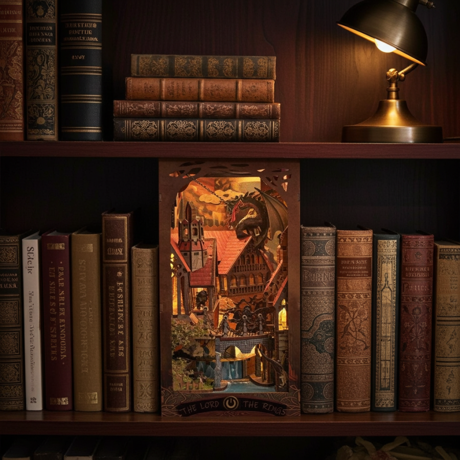 Japanese Book Nook Kits | Japan Street & Garden Scenes – Book Nook World