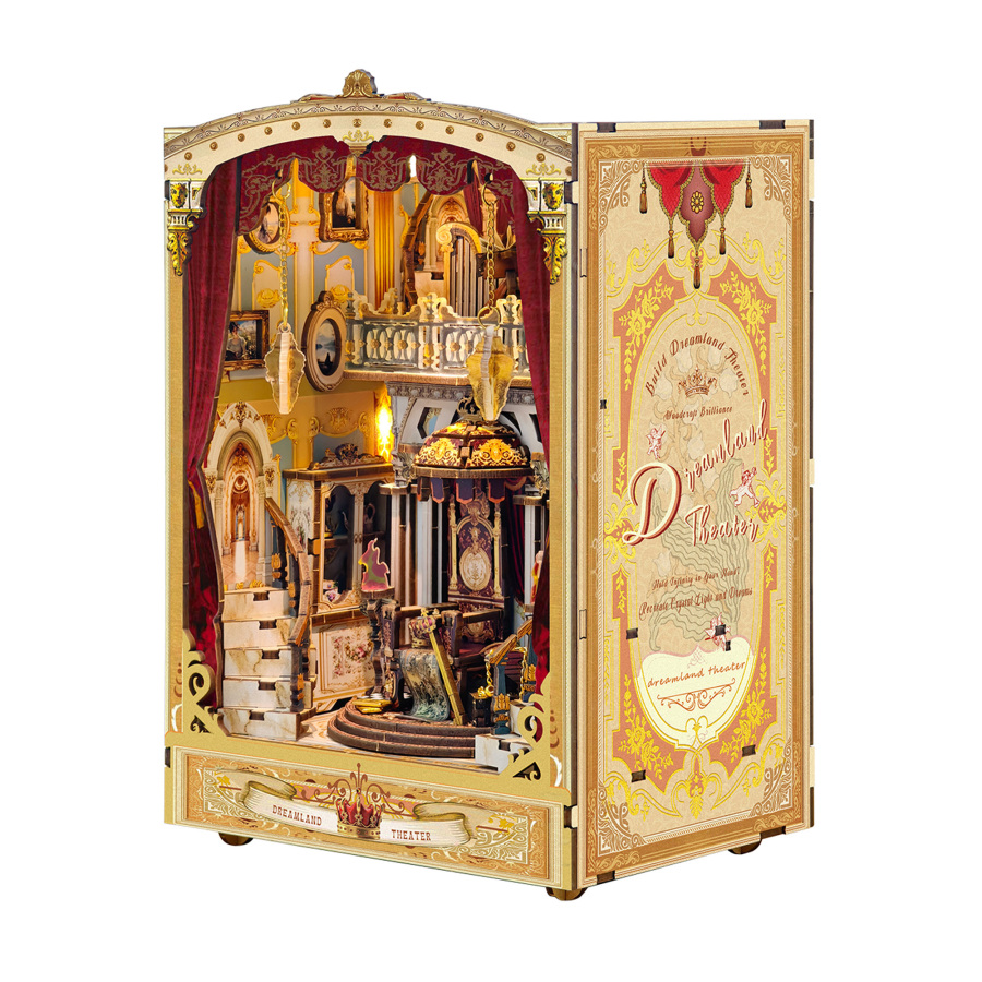 Wonder Library DIY Book Nook Kit – Enchanted Falling Library – Book ...