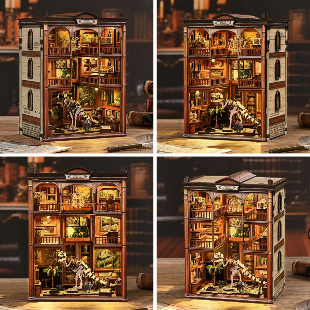 Book Nooks | Book Shelf Insert Kit | DIY Miniature | Fun DIY Projects ...