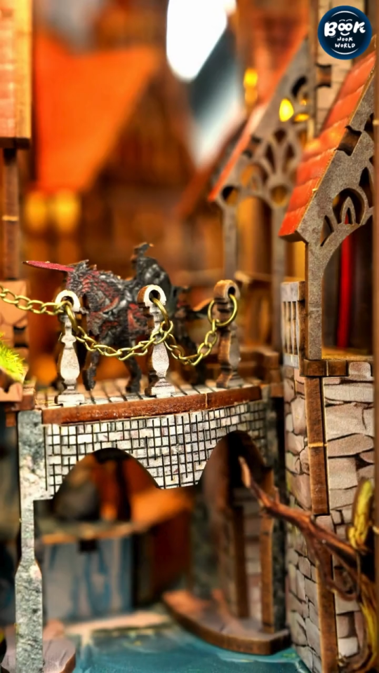 Spirit Valley of the Magic Ring Book Nook Kit – L.O.T.R Theme – Book ...