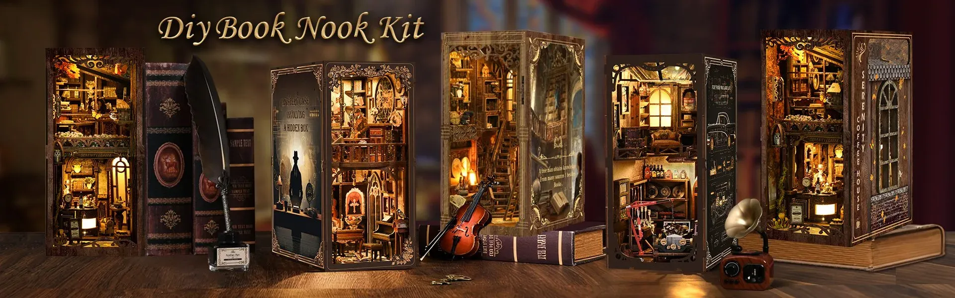Book Nooks - Perfect Gift for Book Lovers and Crafters – Book Nook World