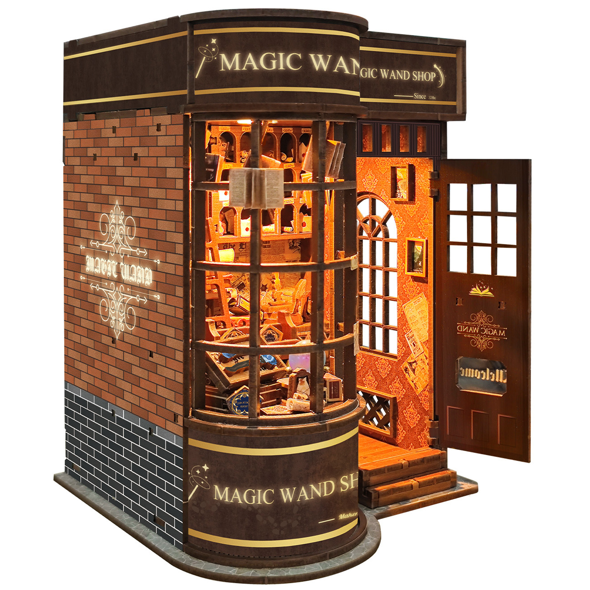 Dreamy Book Hall DIY Mini House Kit – DIY Miniature House Kit – Book ...