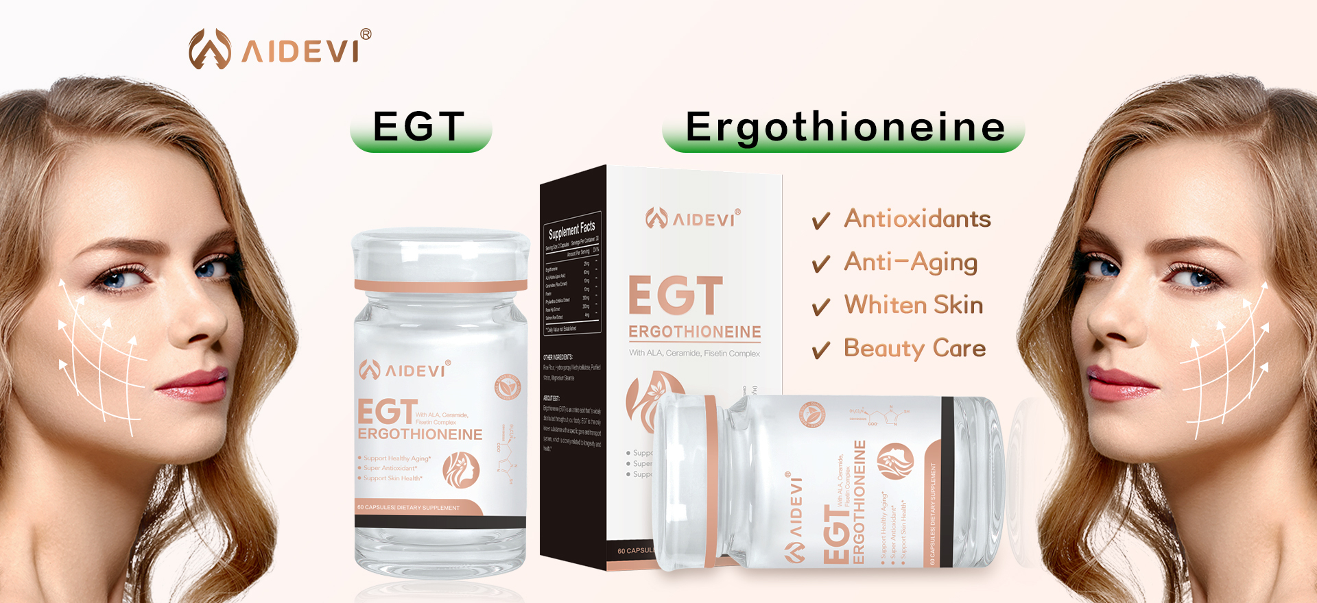US AIDEVI NMN ANTIAGING NMN18000 PQQ Anti Aging SUPPLEMENTS NMN19800