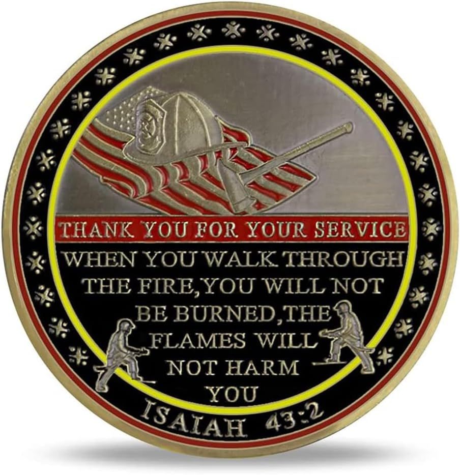 Firefighters Challenge Coin