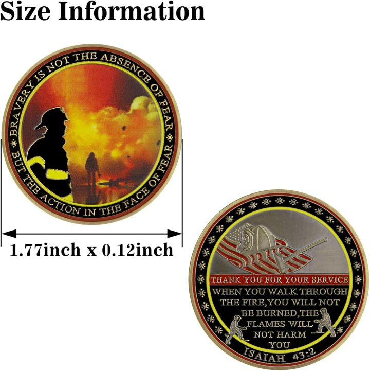 Firefighters Challenge Coin