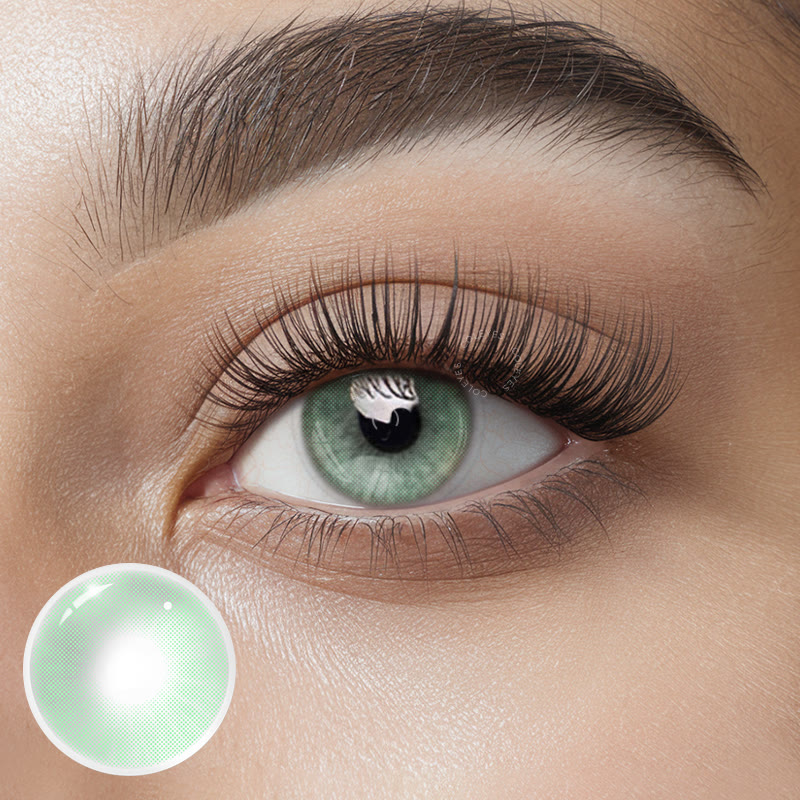 Coleyes Hidrocor Verde Yearly Prescription Colored Contacts