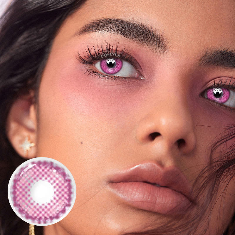 Coleyes Sassy Rose Red Prescription Yearly Cosplay Colored Contacts