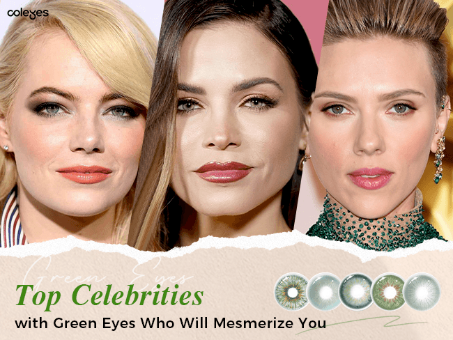 Top Celebrities with Green Eyes Who Will Mesmerize You