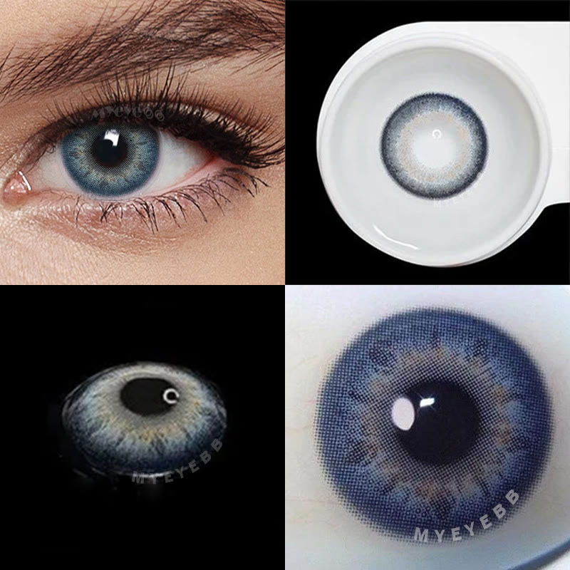 MYEYEBB Bionic Blue Colored Contact Lenses