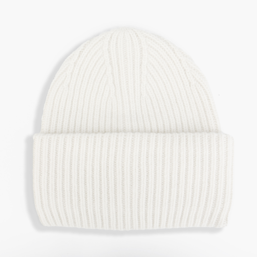 Blank High Cuffed Merino Wool Beanies - 1338