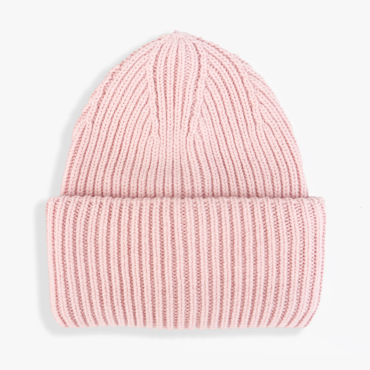 Blank High Cuffed Merino Wool Beanies - 1338