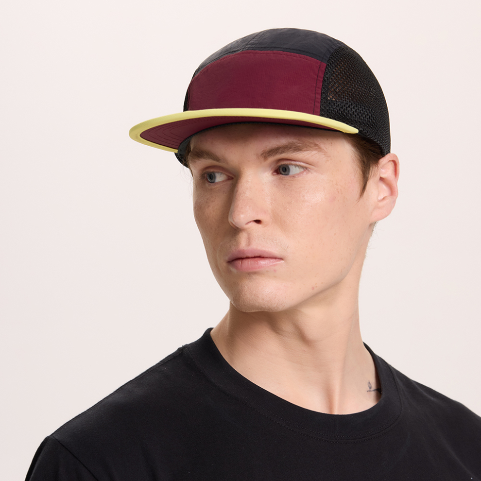 Blank Water Repellent 5 Panel Nylon Mesh Camper Hat Wholesale ...