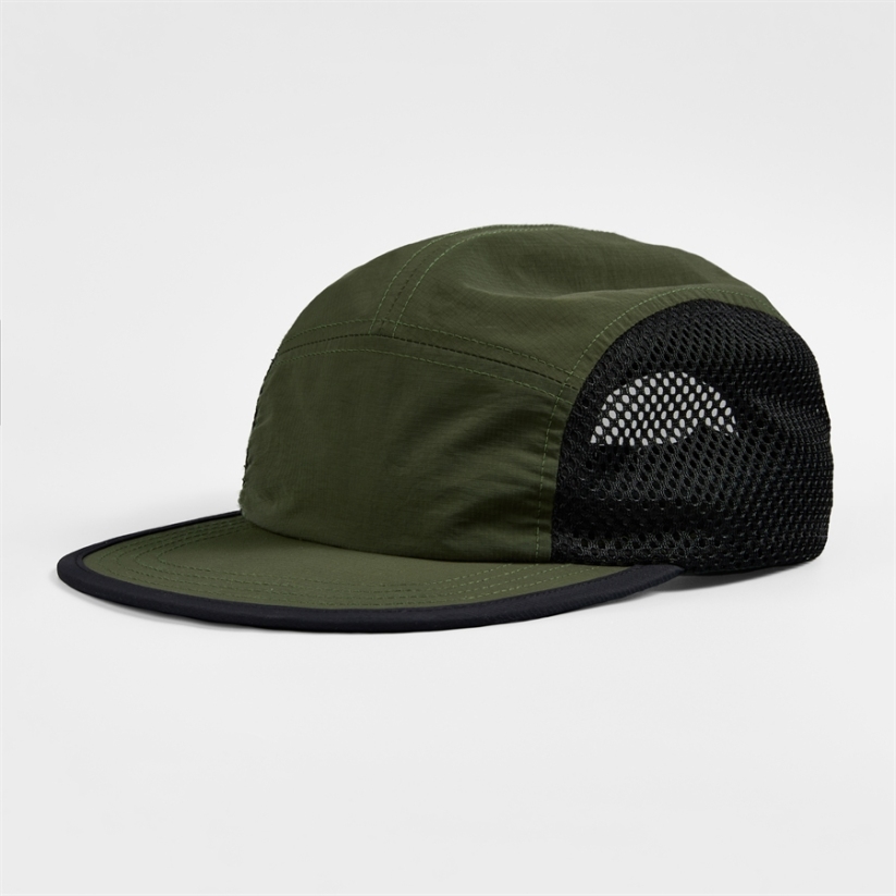 Blank Water Repellent 5 Panel Nylon Mesh Camper Hat Wholesale ...