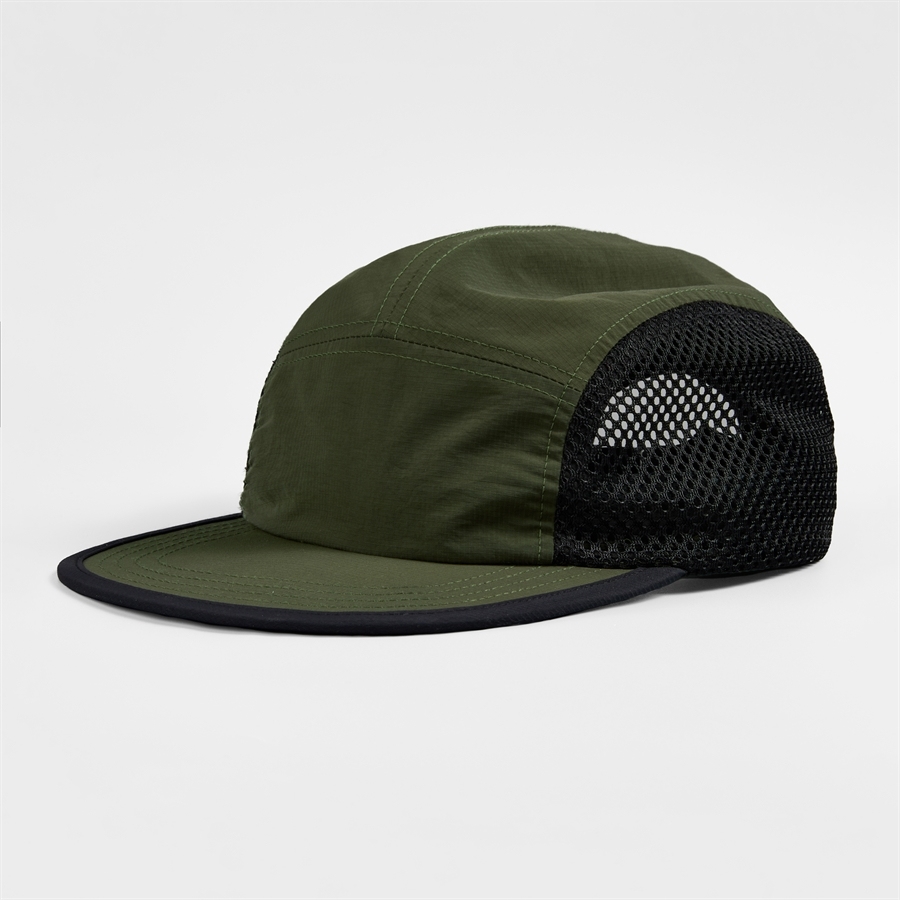 Blank Water Repellent 5 Panel Nylon Mesh Camper Hat Wholesale ...