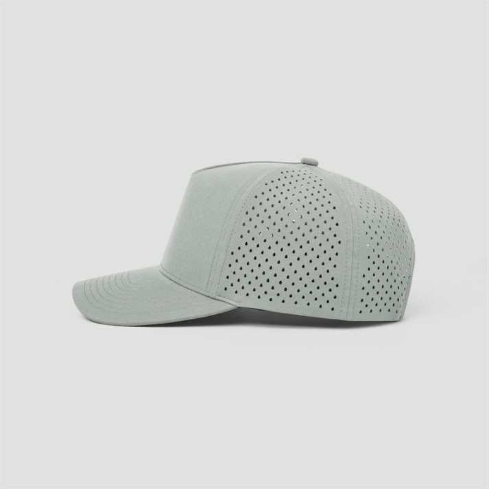 Blank & Custom Laser Perforated 5 Panel Performance Snapback Hat ...