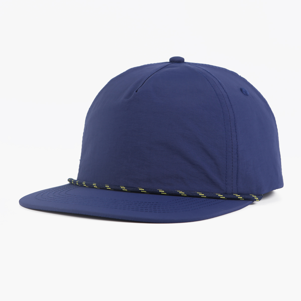Blank 5 Panel Nylon Rope Snapback Cap Wholesale - 6712P – Foremost Hats