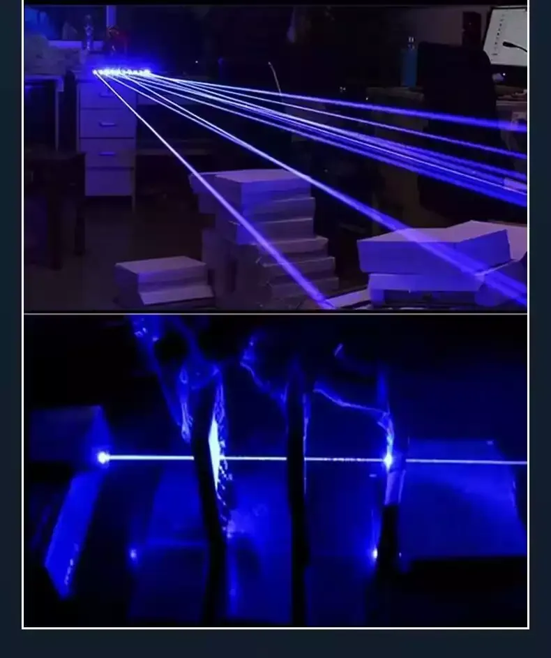 【S】Most Powerful Long Range Blue Laser Pointer 13000m Focusable Laser