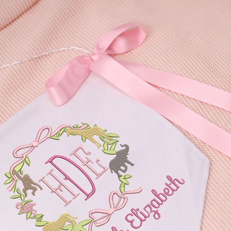 Safari Zoo Welcome Banner Gender Neutral Baby Banner