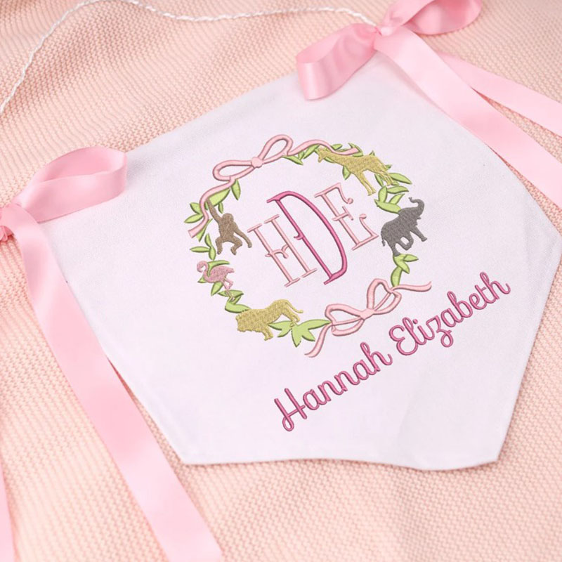 Safari Zoo Welcome Banner Gender Neutral Baby Banner