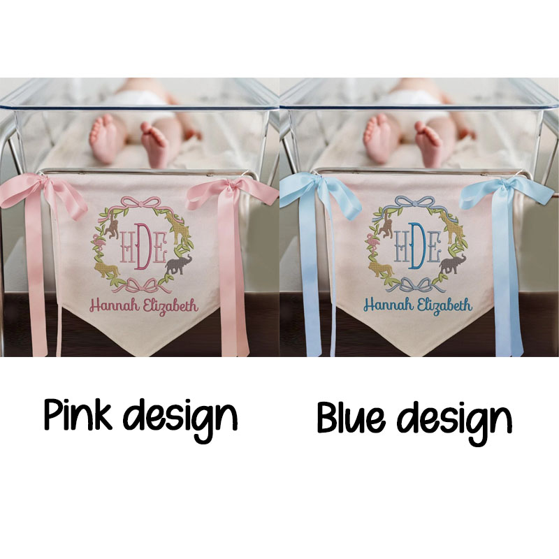 Safari Zoo Welcome Banner Gender Neutral Baby Banner