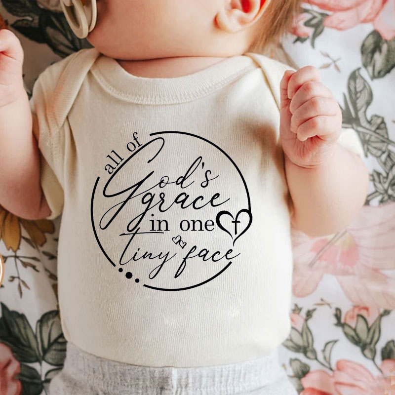 Religious Baby Bodysuit All of God's Grace