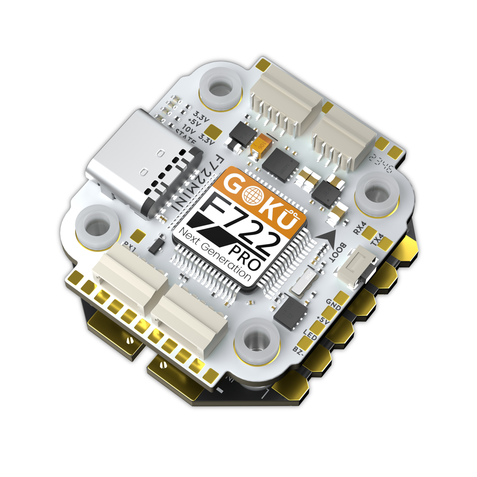 Flywoo GOKU F722 Pro Mini V2 45A 32Bit 128K 20X20 Stack