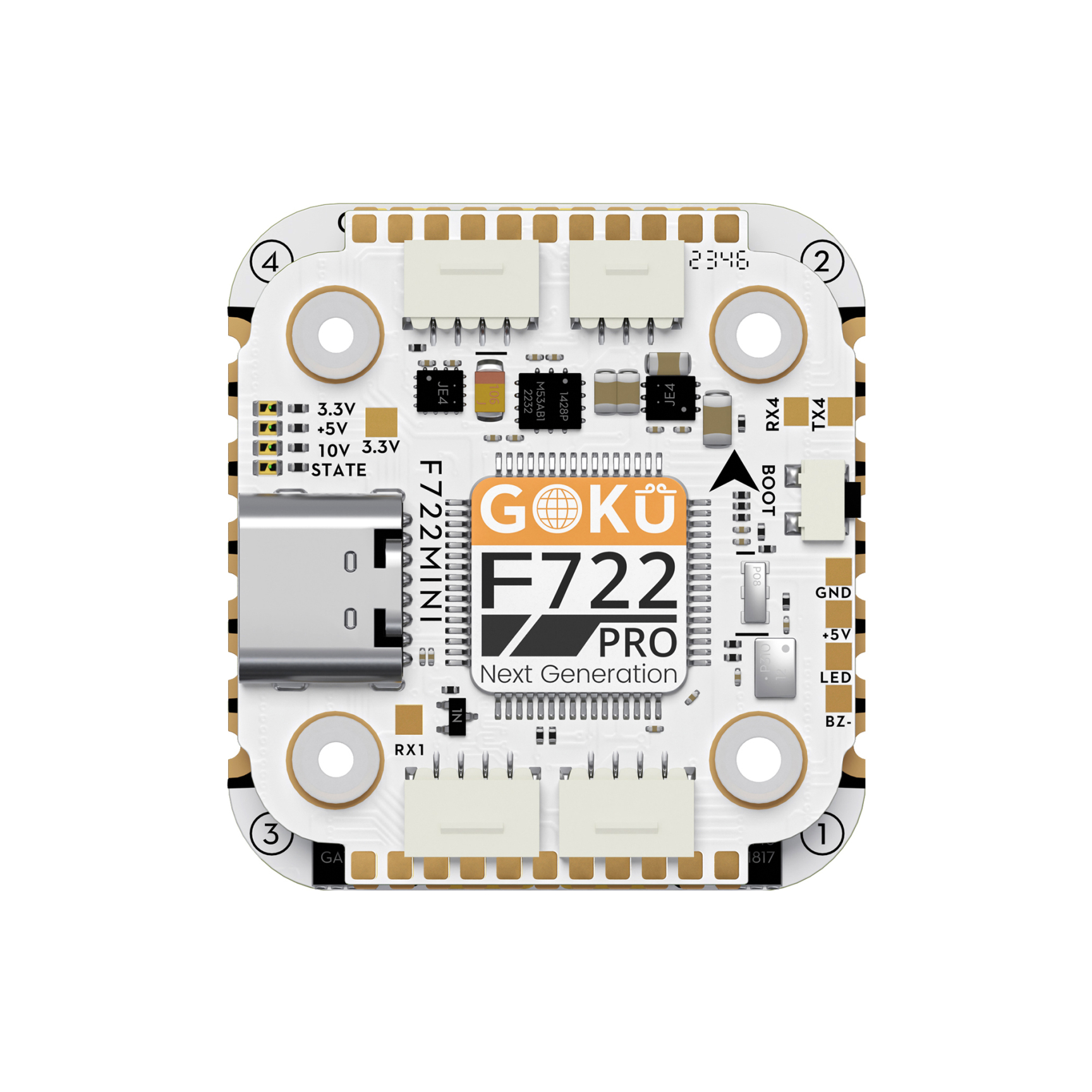 Flywoo GOKU F722 Pro Mini V2 45A 32Bit 128K 20X20 Stack
