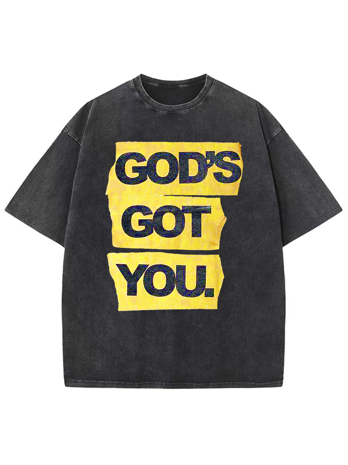 God's Got You Unisex Washed T-Shirt
