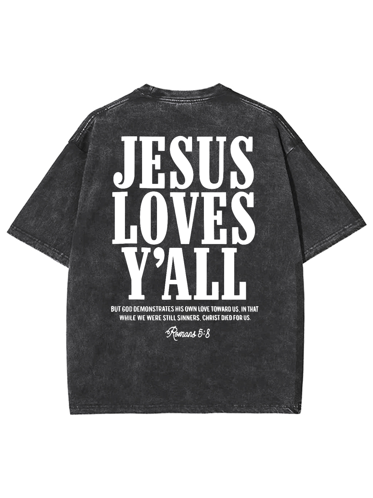 Jesus Loves Yall Unisex Washed T Shirt