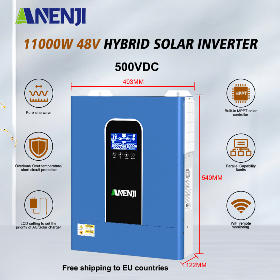 ANENJI Official Store | solar power inverter | LiFePO4 Battery